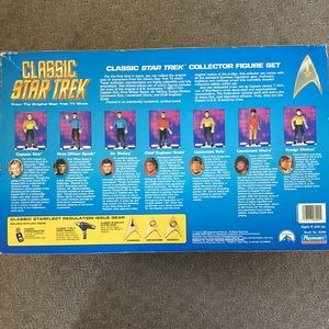 Star Trek | Toys | Nib Star Trek Classic Collector Figure Set Numbered ...